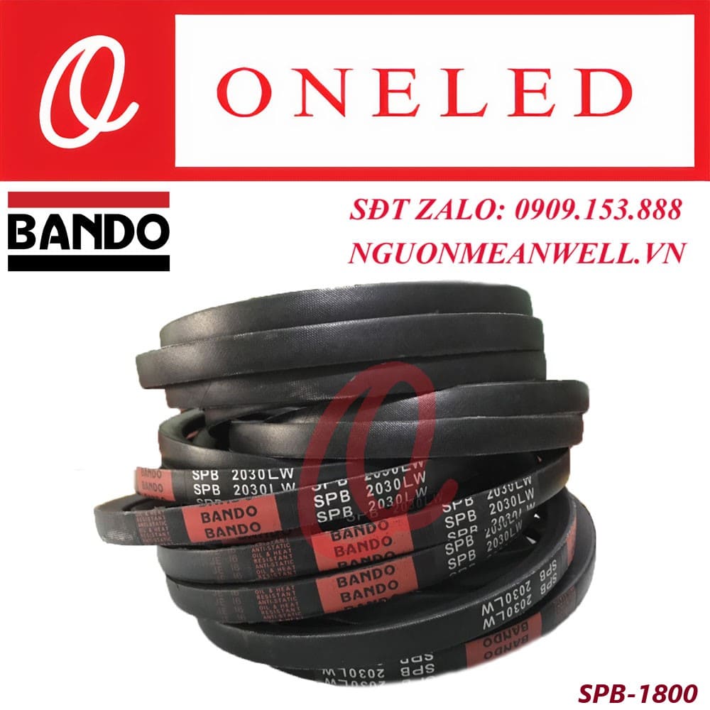 Dây Curoa SPB 1800 Bando - 0909153888 TOYO ROBOTA LYDON